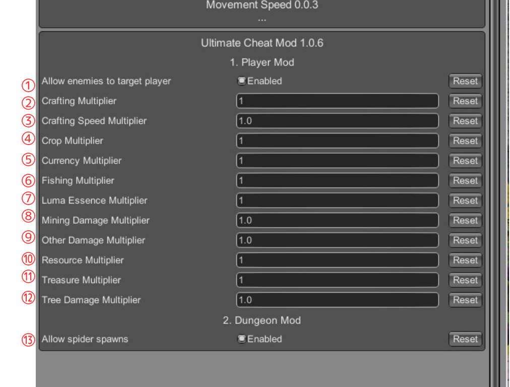 ルマ島(Luma Island) MOD「Luma Ultimate Cheat Mod」使いかた紹介 | Pegu Game Blog